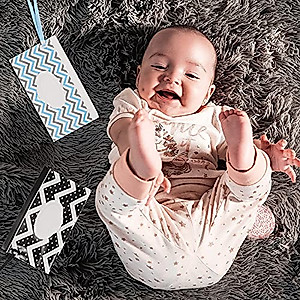 6 Pack Baby Wet Wipe Dispenser, Portable Refillable Wet Pouch Bags Baby Wipe Container, Baby Travel Wipes Holder Carrying Case (Color1)