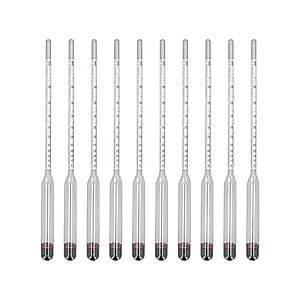 Beer Meter, Easy Reading Glass Hydrometer Tool Durable Wide Application for Office