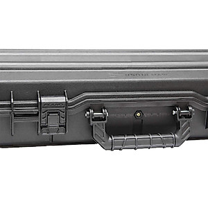 Plano All Weather 36” Tactical Gun Case, Black with Pluck-to-Fit Foam, Watertight & Dust-Proof Shield Protection, Airline Approved