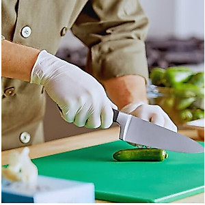 Powdered Disposable Latex Gloves for Foodservice Comfortable Pack of 100