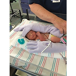 The Zaky Bonding & Positioning by Nurtured by Design - Color: Sky Blue - One Pair– Ergonomic Sleeping Support with Washing Bag- Excellent Physical & Psychological Support for Preemies & Infants