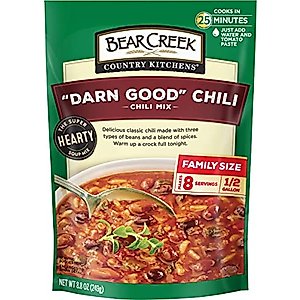 Bear Creek Soup Mix, Darn Good Chili, 8.8 Ounce