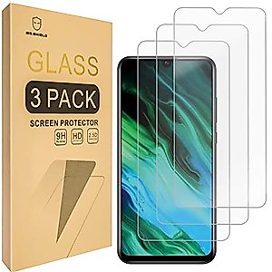 Mr.Shield [3-Pack] Designed For TCL 20E / TCL 20 E [Tempered Glass] [Japan Glass with 9H Hardness] Screen Protector with Lifetime Replacement