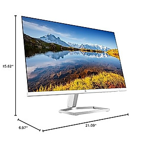 HP M24fwa 23.8-in FHD IPS LED Backlit Monitor with Audio White Color