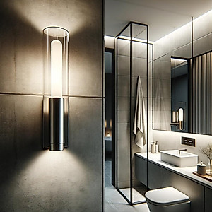 Liii&ARTMAN LED Tubular Long Linestra Bulb T9/ T10 6W 7.3inch E26 Base Matt White Opal Porcelain Warm White 2700K High Color Accuracy CRI95 400LM (3-Pack)