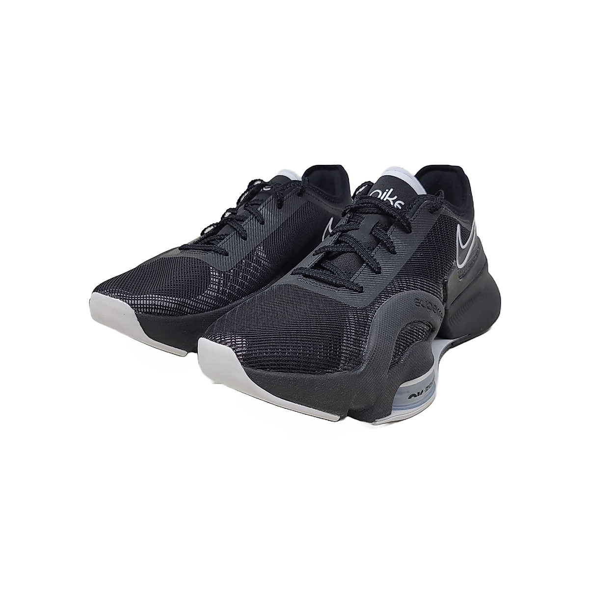 NIKE Women's Running Shoe, Black White Black Anthracite, 6