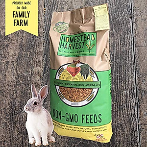 Homestead Harvest Non-GMO Wholesome Rabbit Food (25 lb)