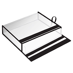 Totally Tiffany TT-SASC-PT8X8 8" x 8" Paper Taker, Clear