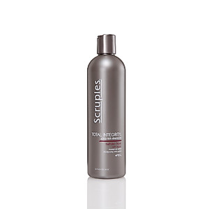 Scruples Total Integrity Shampoo - Professional Argan Oil Shampoo - Nourishes Chemically Treated Hair and Prolongs the Life of Hair Color - Ultra-Rich & Sulfate-Free Color Safe Shampoo (12 oz)