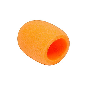 Stockroom Plus Handheld Microphone Windscreen, Reusable Foam Covers in 10 Colors (2.25 x 3 in, 20 Pack)