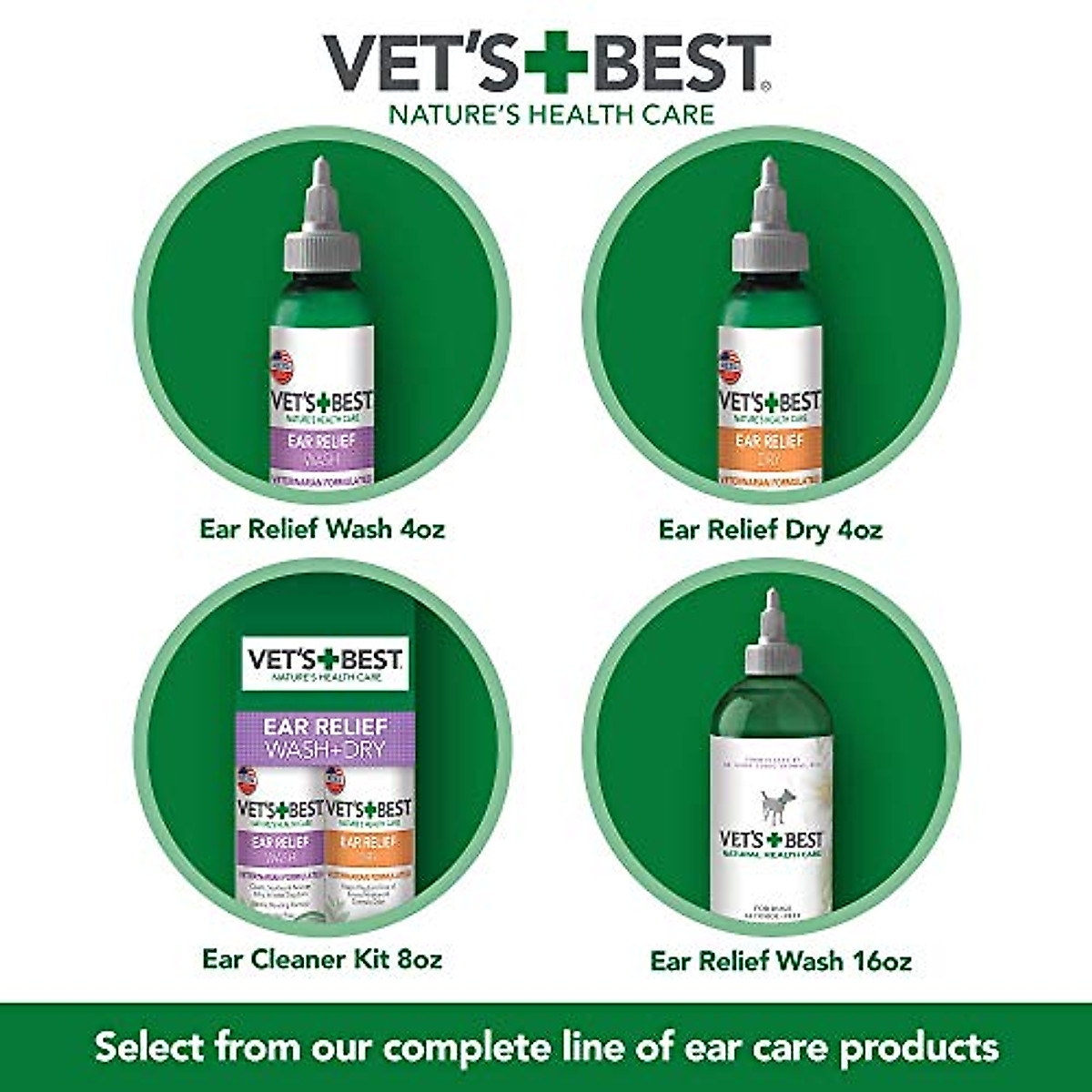 Vet's Best Dry Ear Relief for Dogs, 4 oz