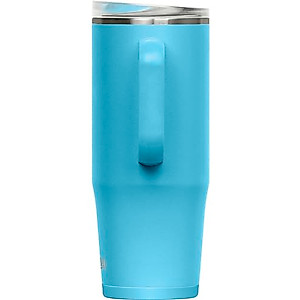 CamelBak Thrive Leak-Proof 32 oz Stainless Steel Mug for Travel, Coffee, Tea, Hot Beverages - Spill Proof Cup-holder, Nordic Blue