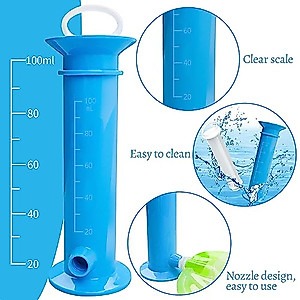 Newmemo Baby Food Pouch Maker 7PCS Double Zipper Reusable Food Pouches Filler Set Refillable Fruit Puree Pouch Filling Station Portable Juice Puree Squeezer Storage Bags for Toddlers Baby