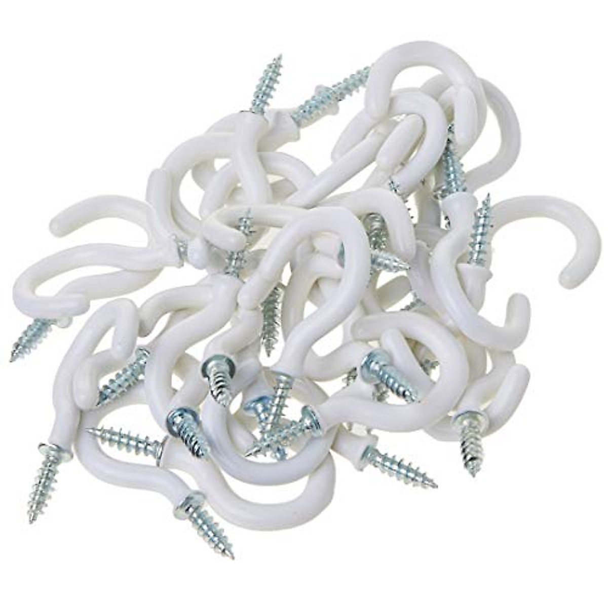 ARROW 160375 1-1/4" Vinyl Coated Cup Hooks (Pack of 36) (Package may vary)