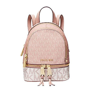Michael kors mini xs pink rhea backpack (ballet)
