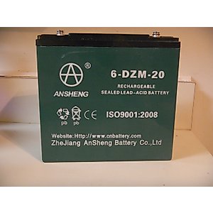 12V 20AH T6 SLA Battery Replaces 51814 6fm17 6-dzm-20 6-fm-18 lcx1220p