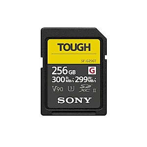 Sony Tough G Series SDXC UHS-II Memory Card 256GB