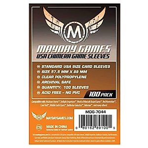USA Chimera Game Sleeves 57.5 X 89 MM (100 pack)