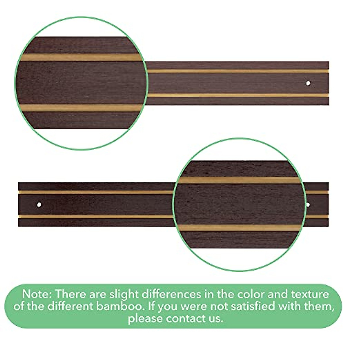 bussdis Coat Rack Wall Mount - 5 Wall Hooks for Hanging, Coat Hooks Wall Mounted, Bamboo Rustic Farmhouse Heavy Duty Towel Hooks, Coat Hook Rail for Coats, Towel, Hat, Keys, Purse, Bag and Robe