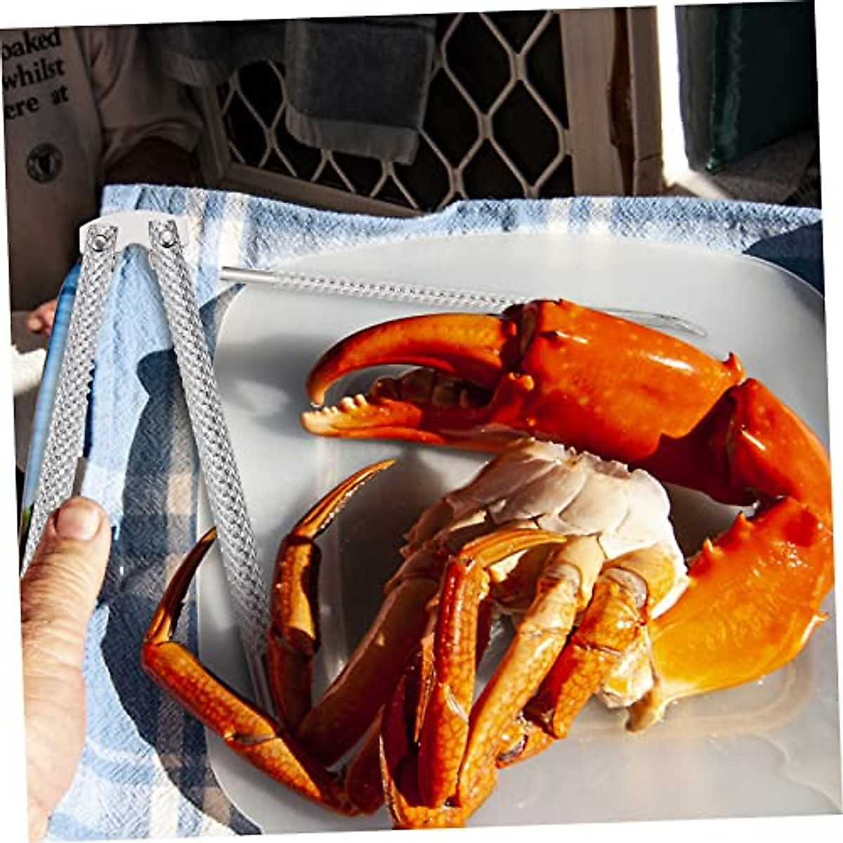 Yardwe 1 Set Crab Claws Household Tools Crab Leg Breaker Crab Lobster Crackers Kitchen Utensil Set Crab Leg Opener Crab Crackers Household Tool Set Crab Leg Tools Crab Eating Tools Set