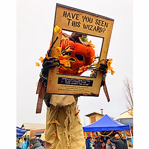 LaVenty Have You Seen This Wizard Photo Booth Prop Wizard Inspired Photo Booth Frame Photo Booth Props for Wizard Theme Party Decorations