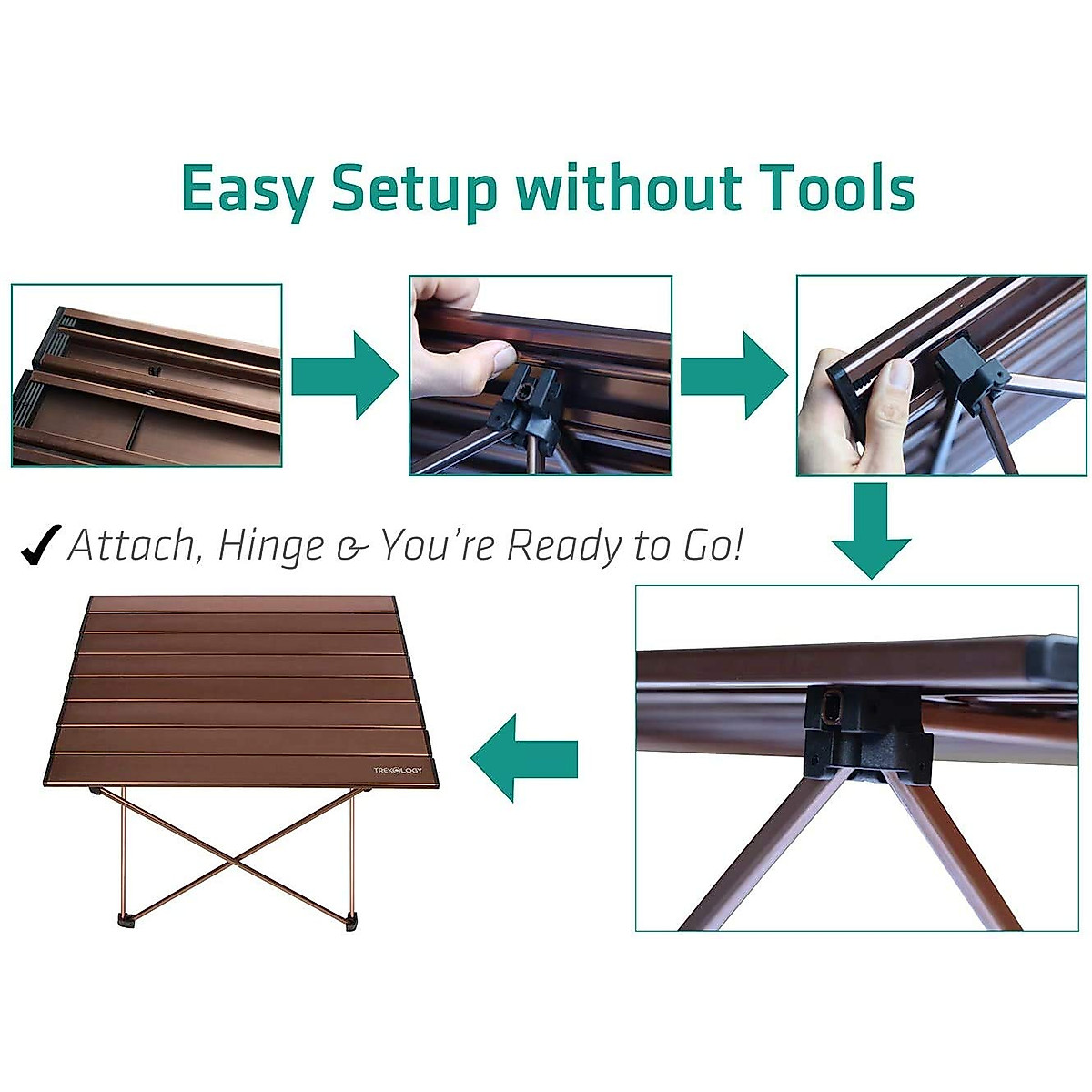 Folding Camping Table That Fold Up Lightweight, Small Camp Table, Foldable Beach Table for Sand Foldable Table Camping, Side Table, Portable Mini Camping Table Folding, Backpacking Table Ultralight