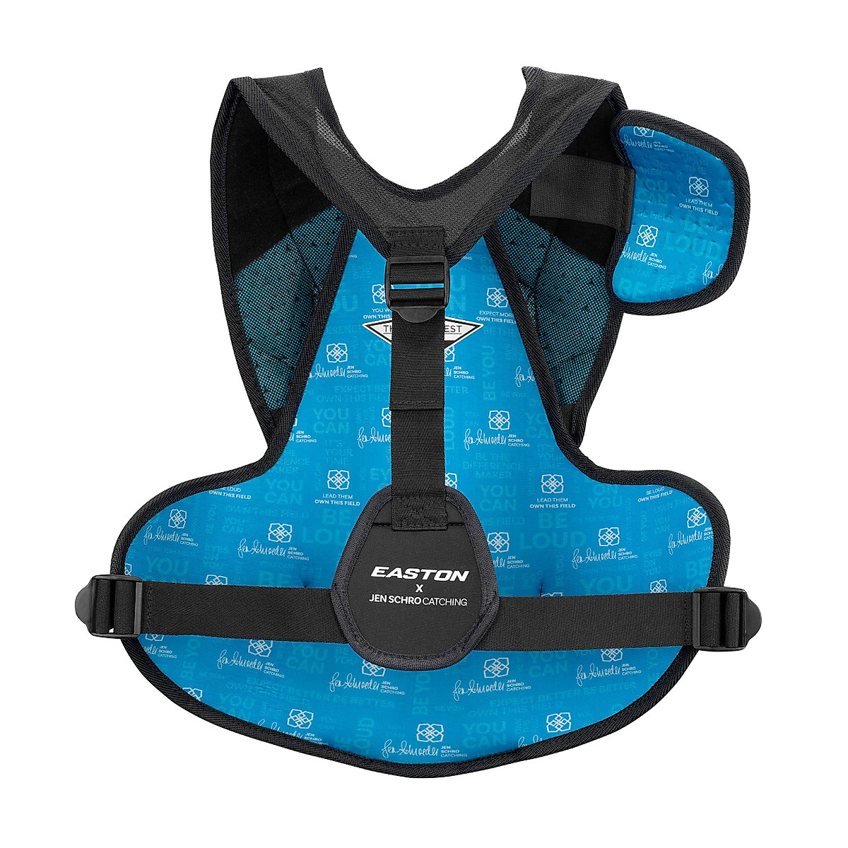 Easton | JEN SCHRO THE VERY BEST Fastpitch Softball Catcher's Equipment | Box Set | NOCSAE Certified | Medium | Black