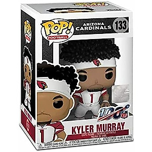 Pop NFL: Kyler Murray Arizona Pop # 133 Vinyl Figure (Bundled with EcoTek Pop Box Protector Case)