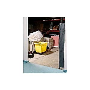 Global Industrial 5-1/2'W Single Folding Security Gate, 5'H