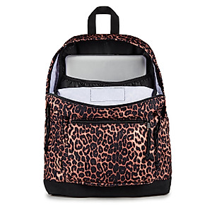 JanSport Right Pack Backpack - School, Travel, Work, or Laptop Bookbag with Leather Bottom, Hydrangea