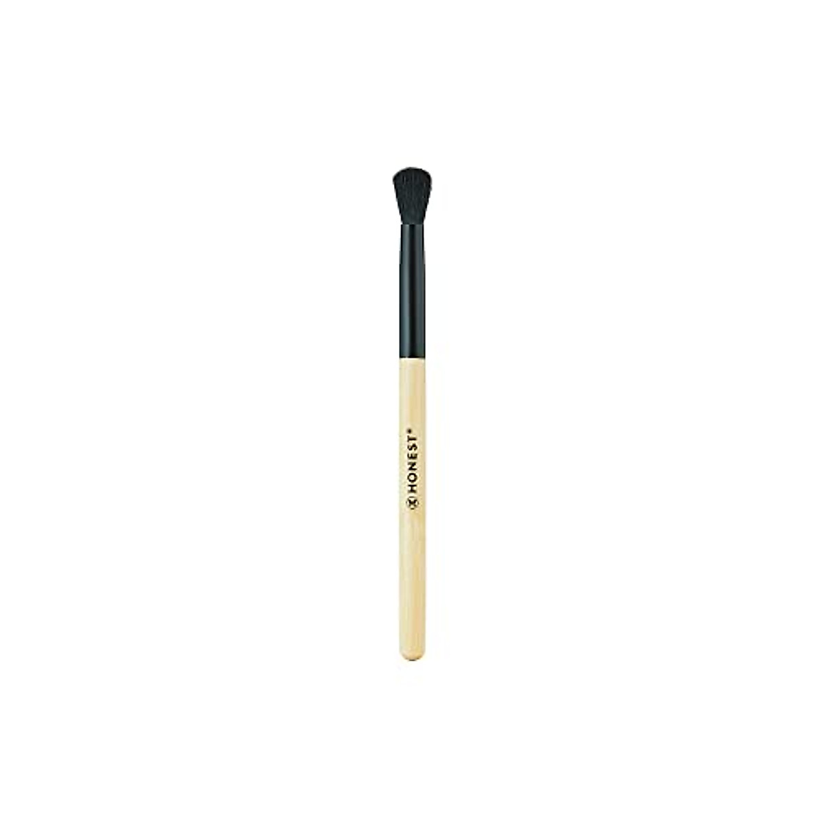 Honest Beauty Blending Crease Brush with Renewable Bamboo + Synthetic Bristles | Makeup Brush for Eyeshadow | Cruelty Free | 1 count