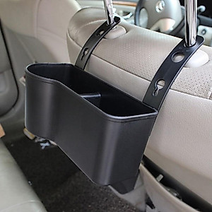 Holibanna Car Cup Holder Mount Car Headrest Seat Back Organizer Cup Holder Snack Tray Car Backseat Organizer with Drinks Holder Vehicle Seat Back Tray for Bottle Foods