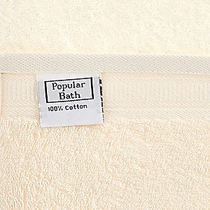 Popular Bath 3PC Towel Set Capri, Beige