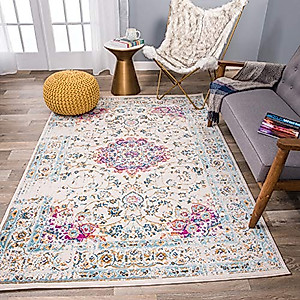 Rugshop Traditional Persian Area Rug 7'10" x 10' Pink