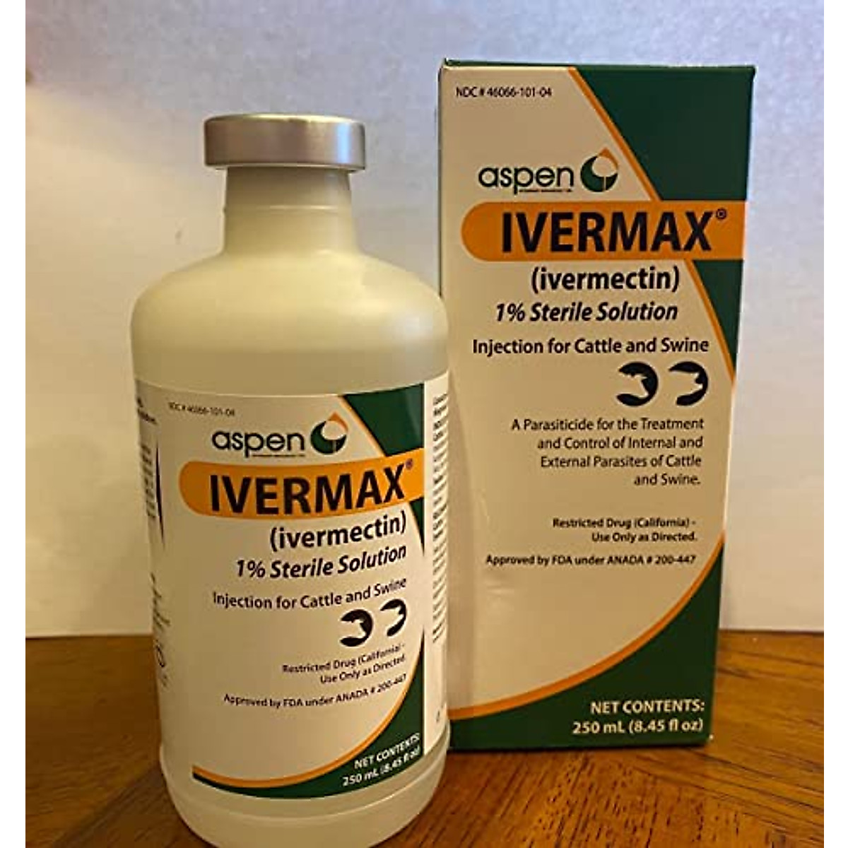Aspen Ivermax 1% Sterile Solution 250mL