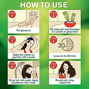 24ml+16gm-garnier Color Naturals Cream Nourishing Hair Colour Natural Black # 1