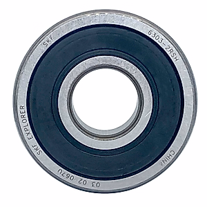 2PACK SKF 6303-2RSH 17X47X14MM Double Rubber Seal Bearings Deep Groove Ball Bearings