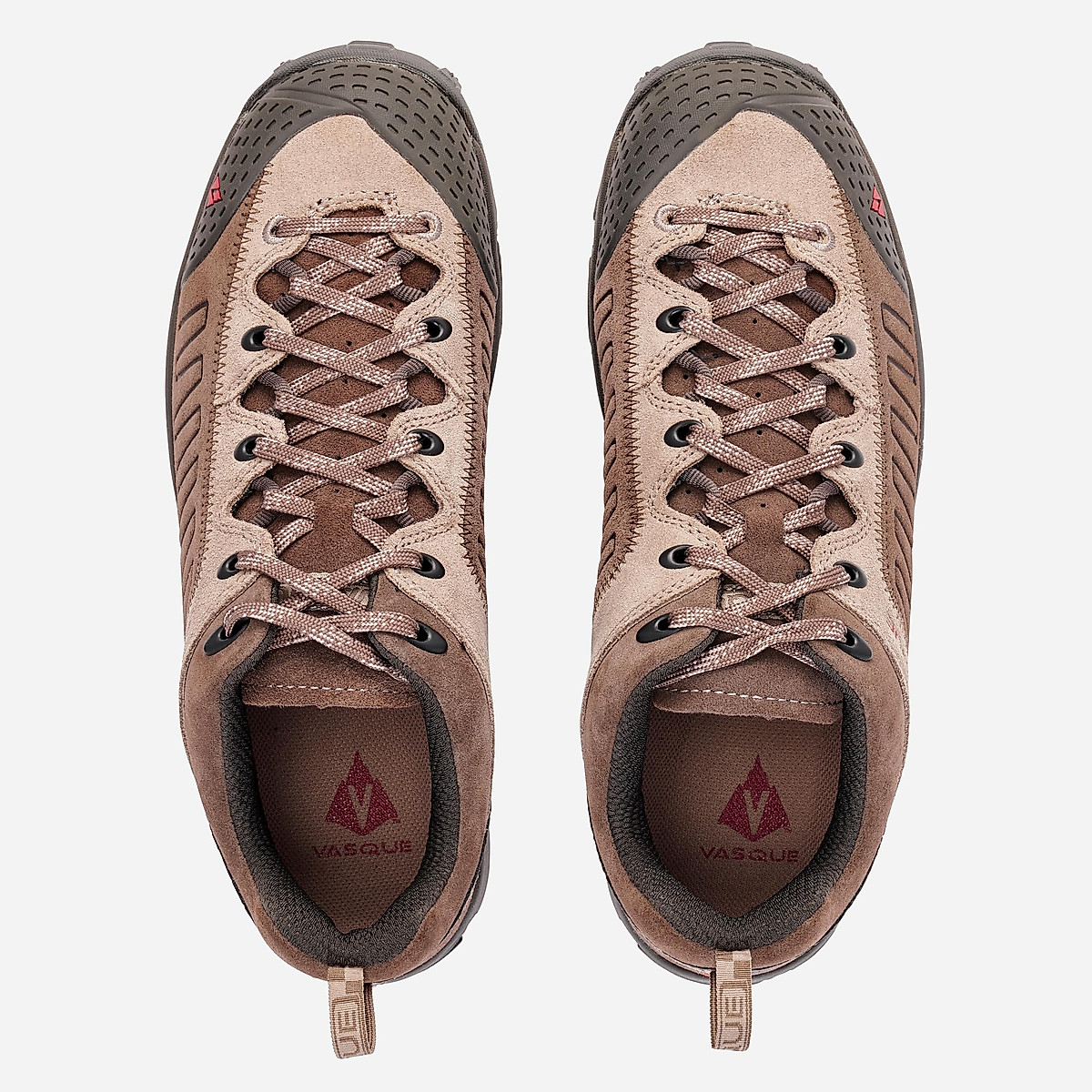 Vasque Men's Juxt Hiking Shoe, Aluminum/Chili Pepper, 11 Medium