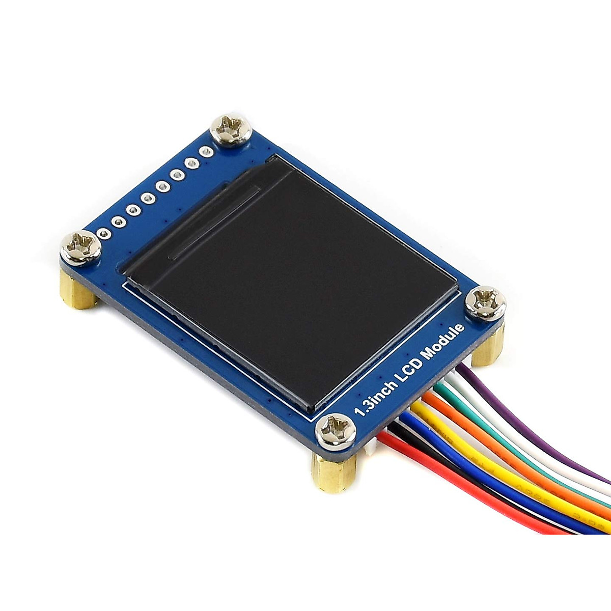 1.3 Inch LCD Module IPS Screen for Raspberry Pi 4B+ 4B 3B+ 3B 2B+ Zero W WH 2 W Ardui STM32 ST7789 Driver 240x240 Resolution SPI Interface Display RGB 65K Color Display 3.3V/5V