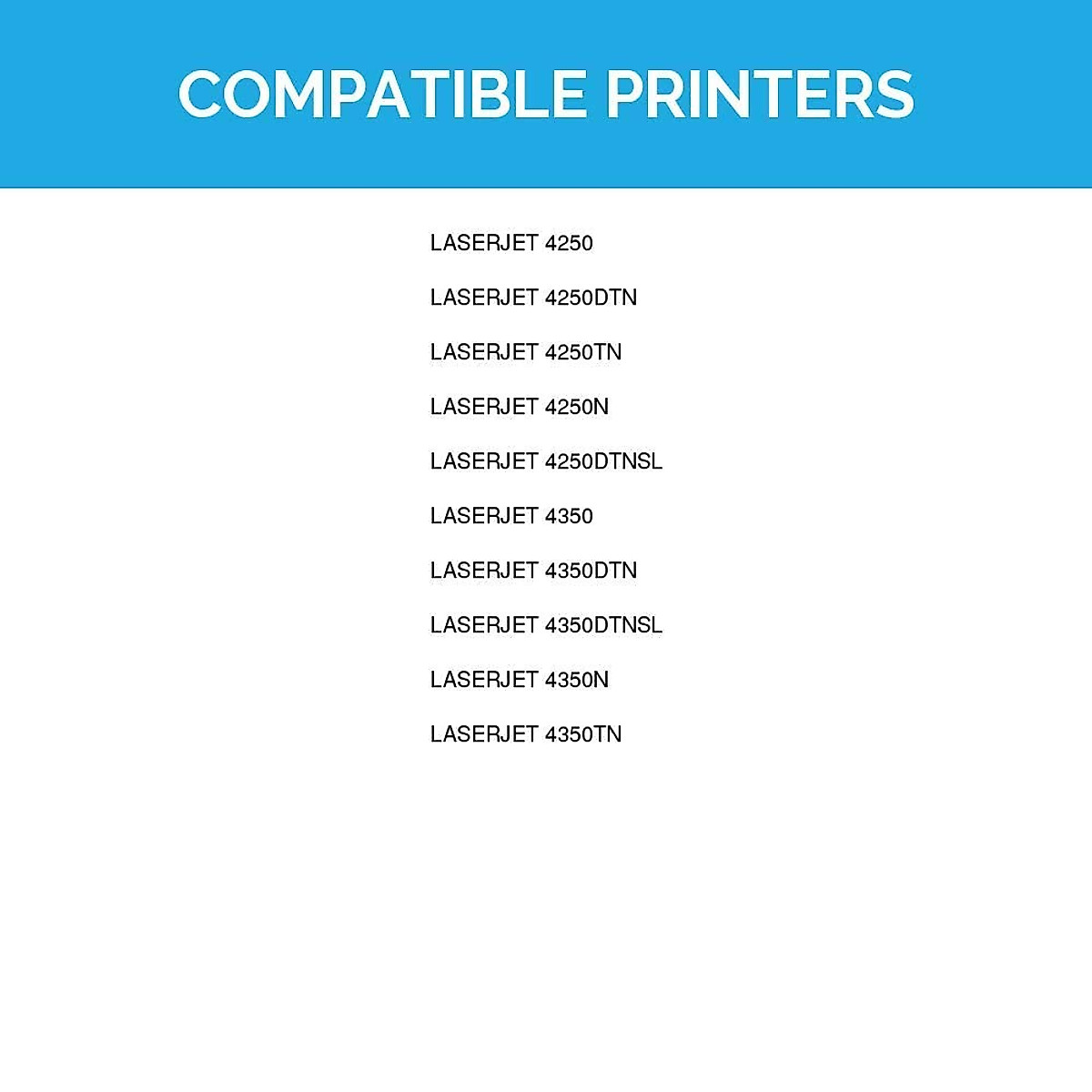 LD Products Compatible Toner Cartridge Replacement for HP 42X Q5942X High Yield (Black) for use in HP Laserjet/Multifunction Printers 4250, 4250tn, 4350n, 4250dtn, 4350, 4350tn, 4250dtnsl, 4350dtn