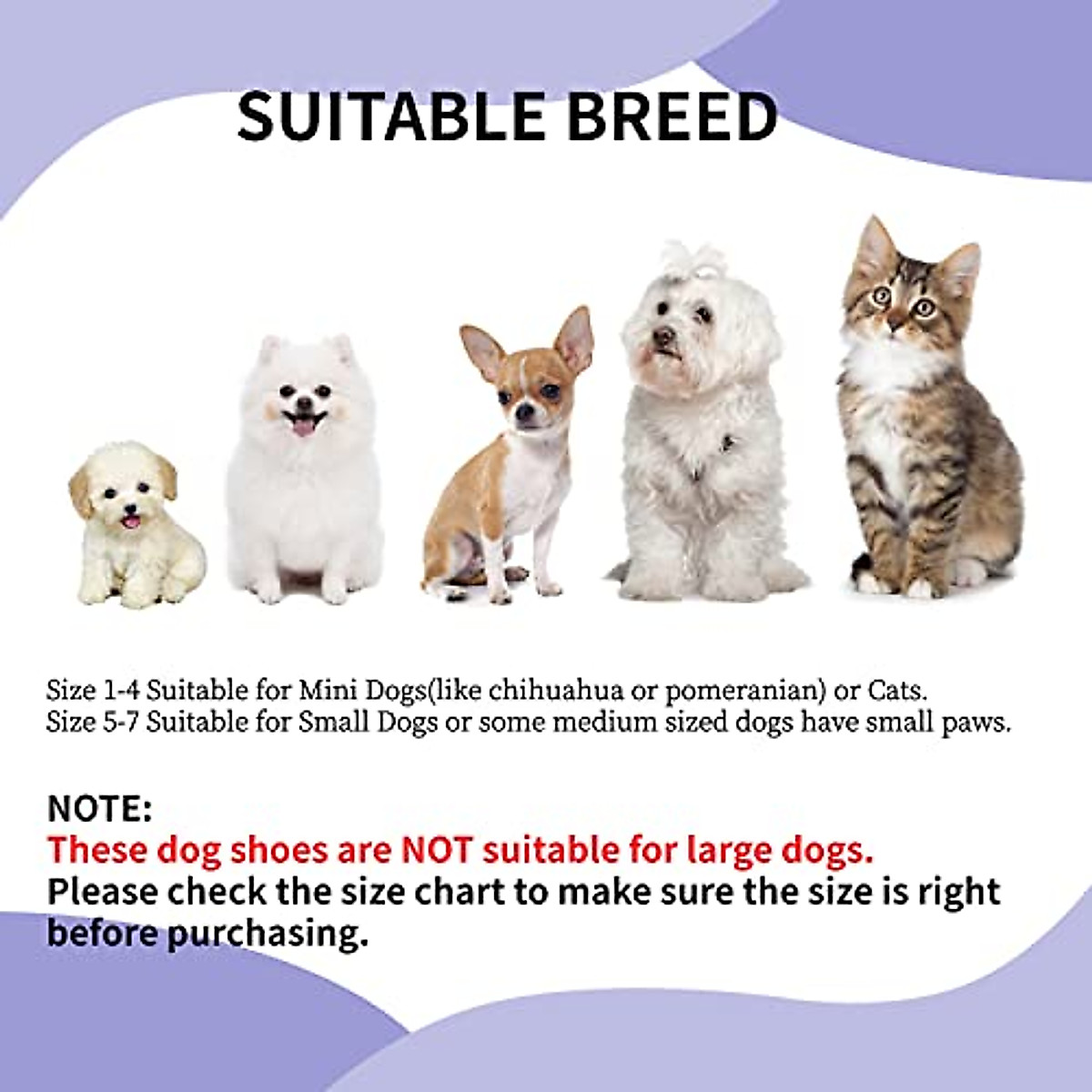 LUZGAT 4PCs Dog Boots Dog Shoes Pow Protector for Summer Hot Pavement for Small Medium Dogs Cat with Non-Slip Sole and Reflective Straps(Pink,Size 1)