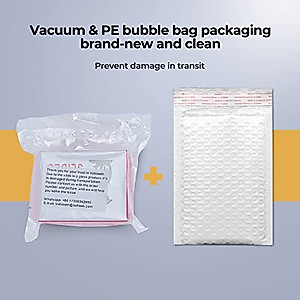 Vabiooth Rounded Edge Microscope Slides Kit, 50 Pcs Pre-Cleaned Blank Microscope Slides and 100 Pcs 22x22mm Square Coverslips Cover Glass for Monocular Binocular Trinocular Microscopes