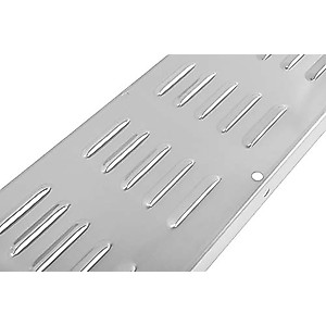 Stainless Steel Venting Panel for Grill Accessory, Masonry Fire Pits and Outdoor Kitchens, 15" by 6-1/2" by 1"