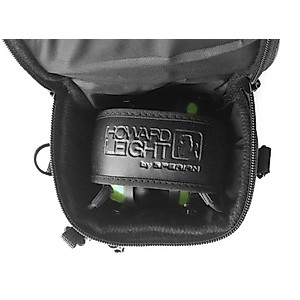 FitSand Soft Bag Compatible for Howard Leight Impact Sport OD Electric Earmuff, Includes Accessories - Safety Ear Muffs Bag Case