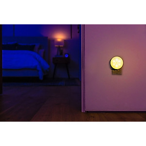 BlissLights BlissEmber - Color Changing LED Plug in Night Light, Motion Sensor, Compatible with Google Home and Alexa (1-Pack)