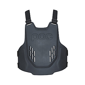 POC, VPD System Chest, Mountain Biking and Skiing Armor for Men and Women, Uranium Black, Large/X-Large