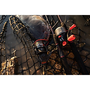 Ugly Stik Ugly Tuff Spinning Spinning Reel, Size 60, 5 Stainless Steel Ball Bearing System, Oil Felt Front Drag Drag, Max of 24lb | 10.8kg,Black