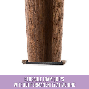 Super Sliders 3 1/2" Round Reusable Furniture Sliders for Carpet - Effortless Moving and Surface Protection, Beige (16 Pack)