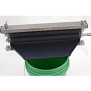 18 Inch Solid Stainless Steel Industrial Hand Wringer, Wisemen, Car Detailers, Washing Services, Clothes - Made in USA