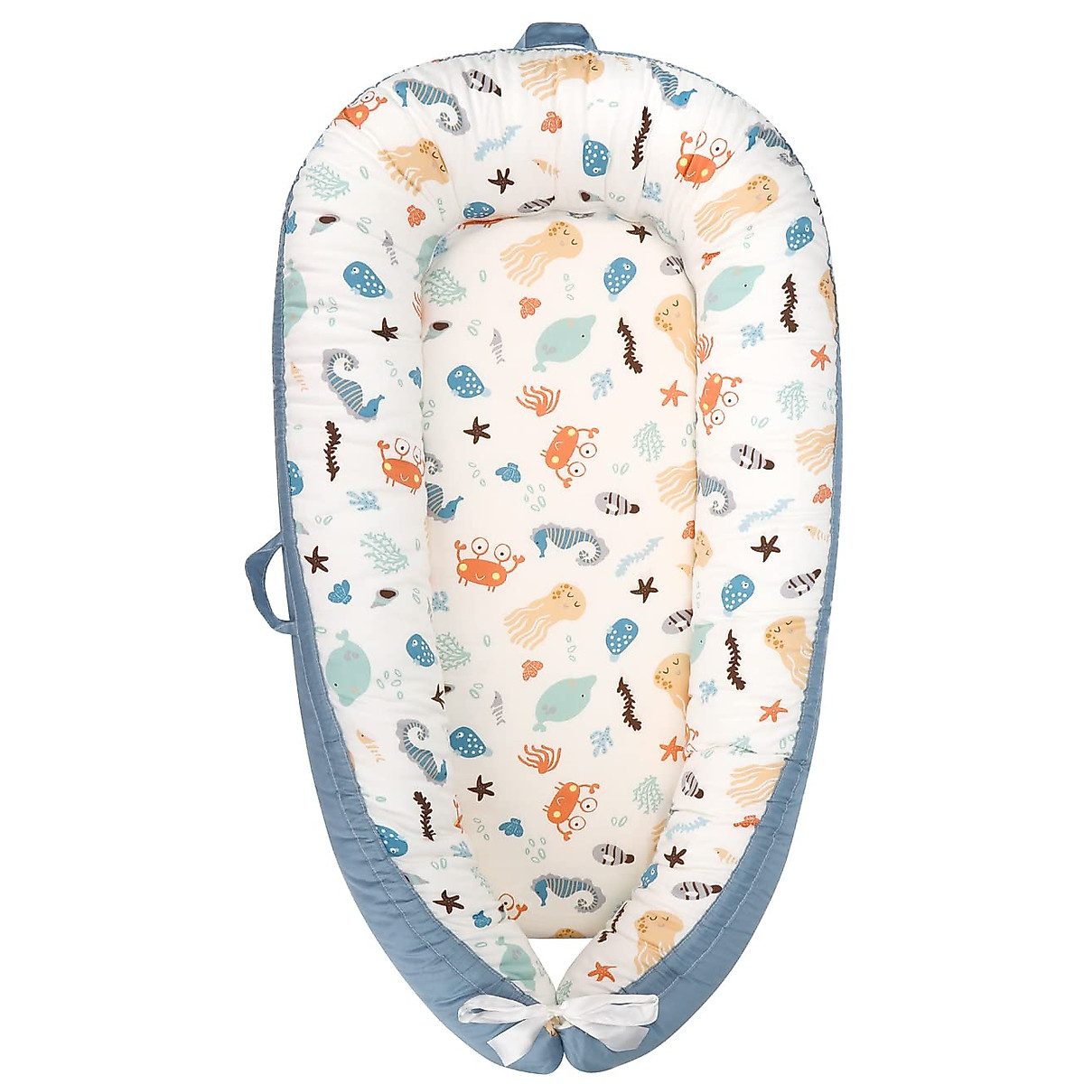 Baby Lounger Cover Newborn Lounger Cover Infant Lounger Cover Floor Seat for Lounger Color Crab